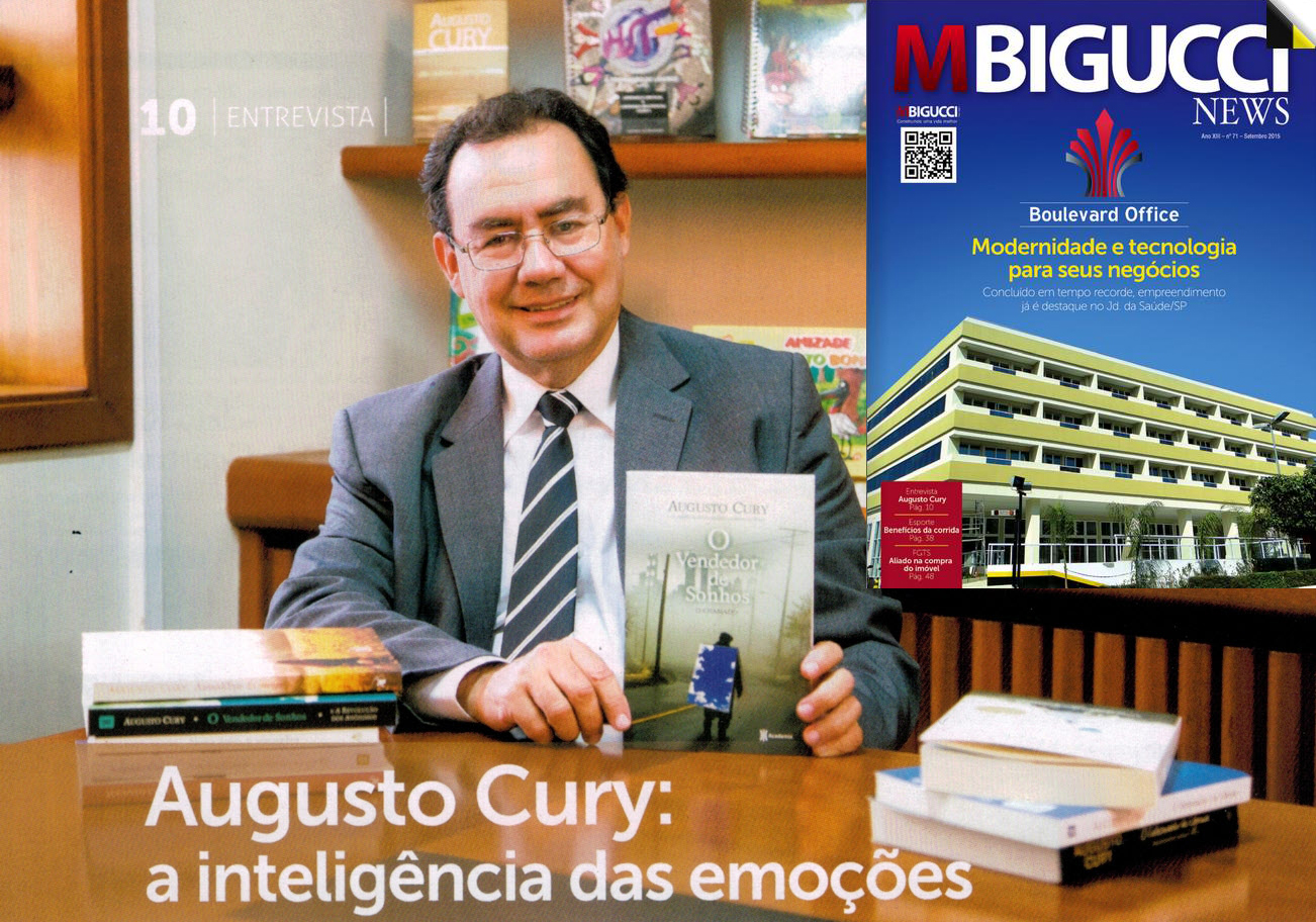 Confira entrevista do Dr. Augusto Cury para a MBigucci News - MBigucci ...